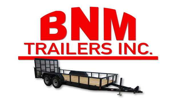 2026 BNM 7×14 HD Low Side Utility Trailer